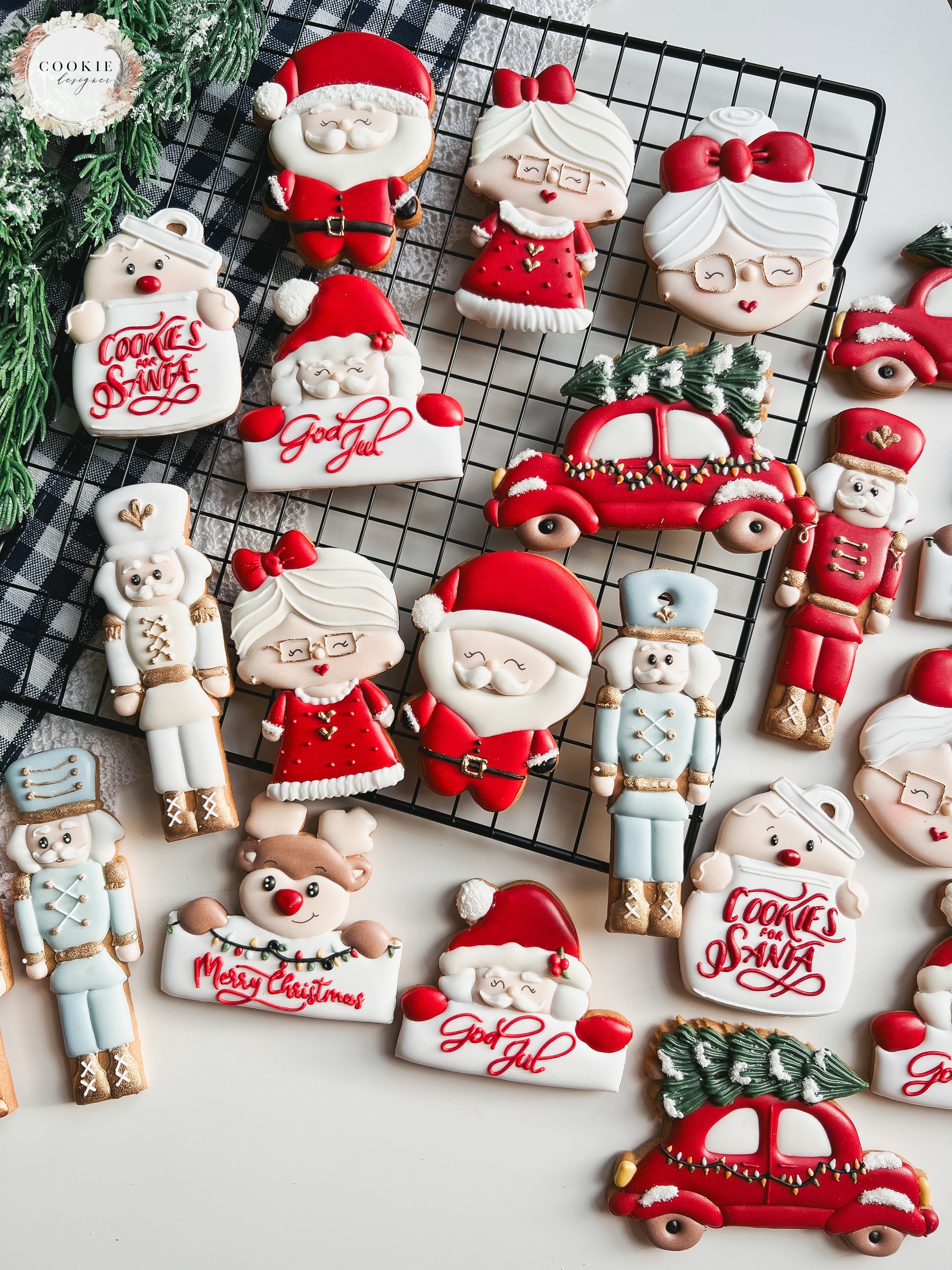 Bestill Gave Julekjeks Cookies til JUL 2025 – Cookie Designer