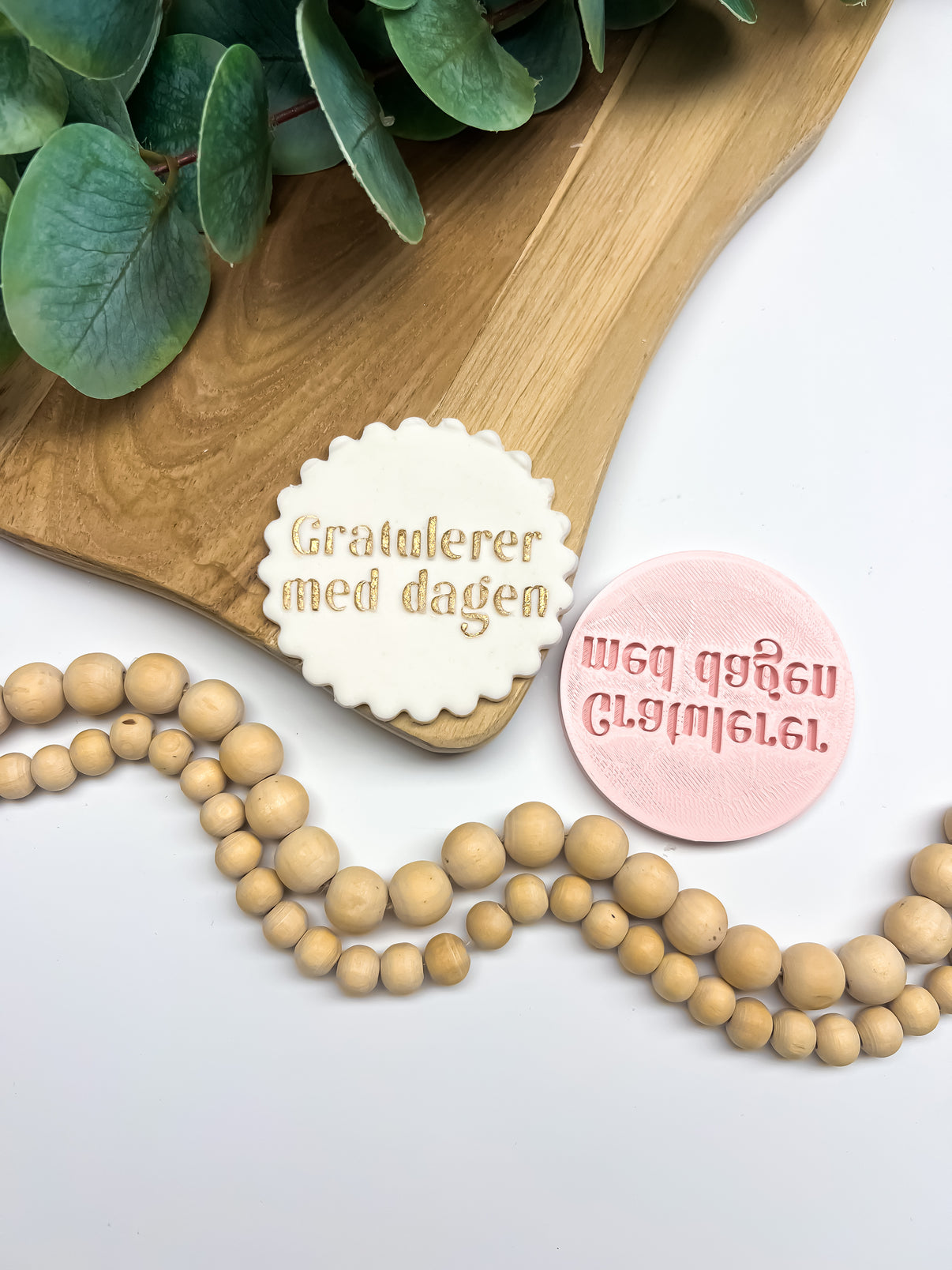 Gratulerer med dagen Embosser – Cookie Designer